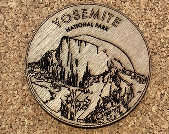 Yosemite National Park Magnet Half Dome USGS Benchmark - Etsy