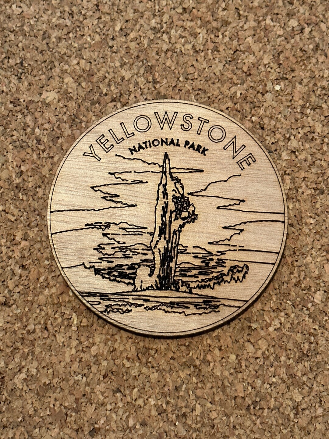 Yellowstone National Park Refrigerator Magnet - Etsy