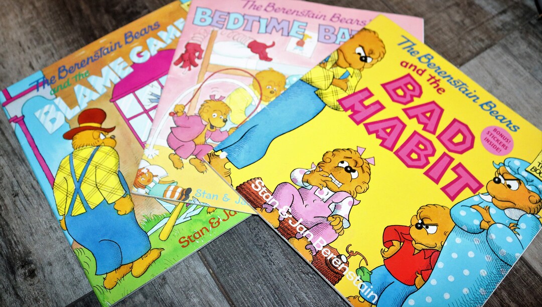 Vintage Kids Classics: Trio of Berenstain Bears Paperbacks Blame Game ...