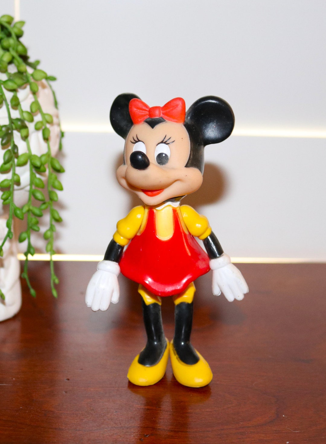 Vintage Minnie Mouse With Moving Arms and Legs Hong Kong Plastic 5 ...