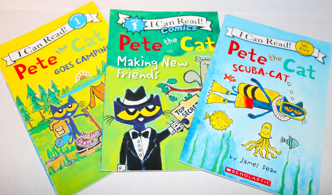 Pete the Cat Early Readers Set of 3 Shared/beginning Readers Paperbacks ...