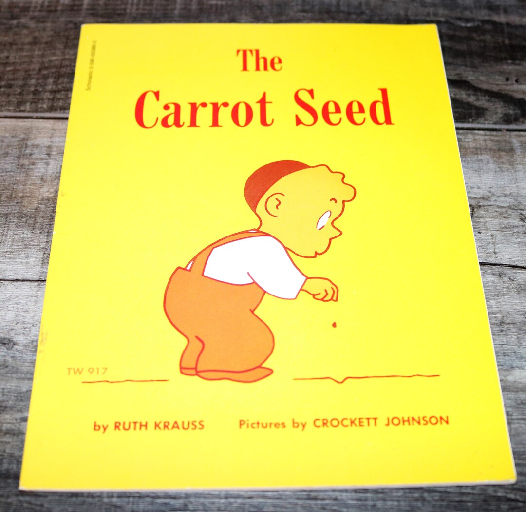 Vintage Paperback Classic: the Carrot Seed Ruth Krauss Small Paperback ...
