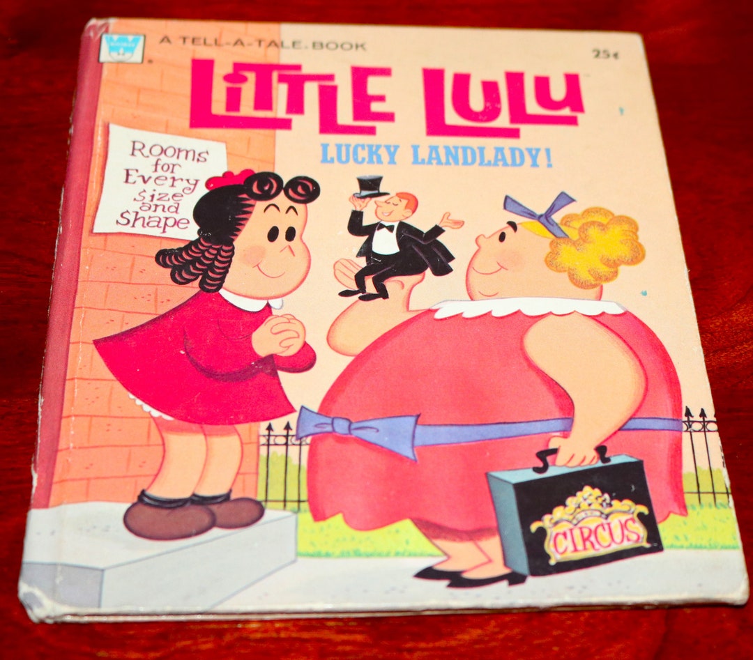 Little Lulu Lucky Landlady, 1973 Whitman Tell-a-tale Book Child's ...