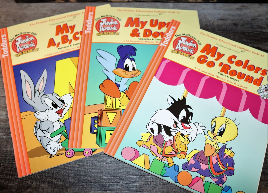 Educational Workbooks for Toddlers/pre-k Baby Looney Toons Junior ...