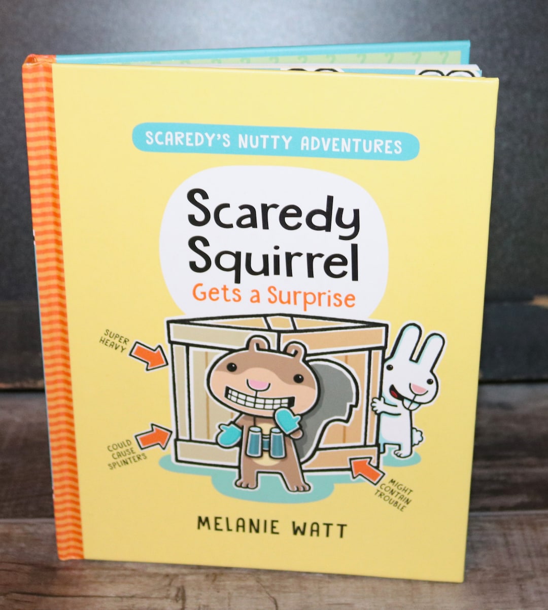 Scaredy Squirrel Gets a Surprise - (scaredy's Nutty Adventures) by ...