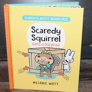 Scaredy Squirrel Gets a Surprise - (scaredy's Nutty Adventures) by ...