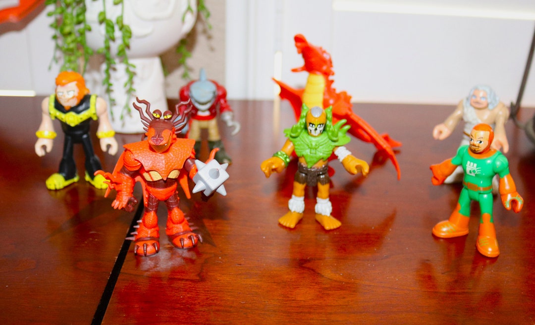 Fisher-price Imaginext Action Figures Pretend Play Adventure Action ...