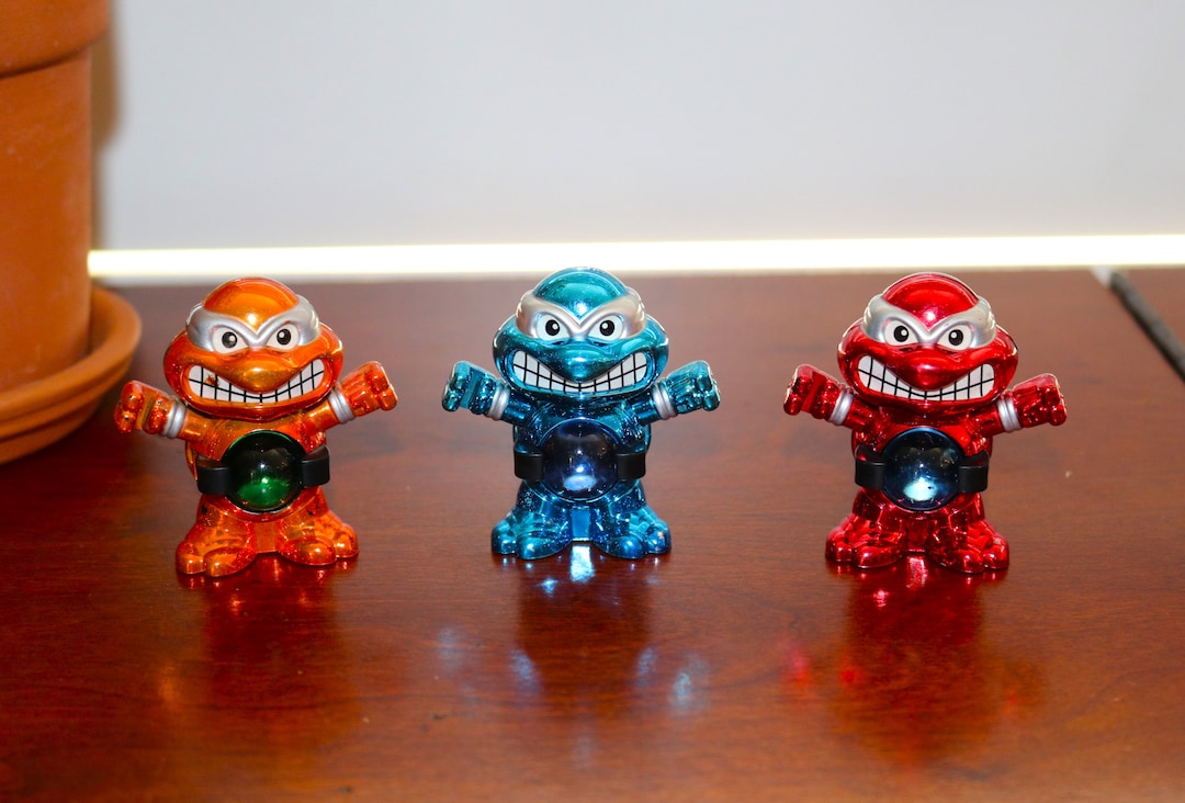 TMNT Ninja Shooters Ninja Turtles Marble Blastin Belly Buster Toys Set ...