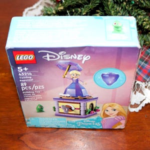 LEGO Disney Princess Twirling Rapunzel 43214 Building Toy With Diamond ...