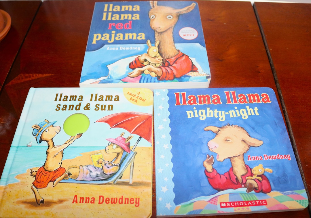Llama Llama Board Book Bundle Set of 3 Books for Baby, Toddler Red ...