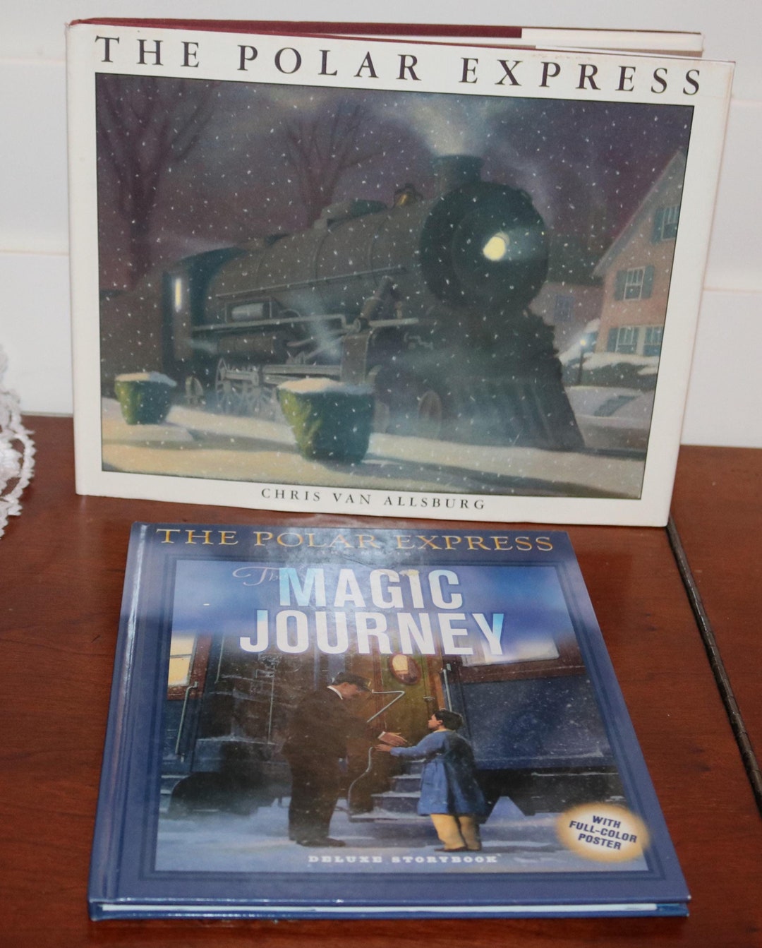 Vintage Polar Express Gift Set the Polar Express HC W/ Clean Jacket ...