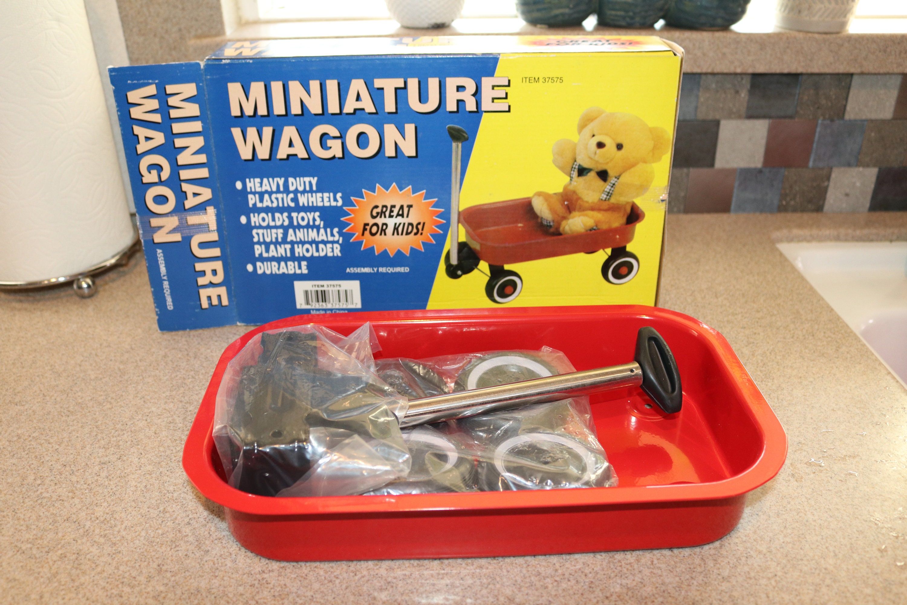 Vintage Miniature Red Wagon by Harbor Freight Company New in - Etsy