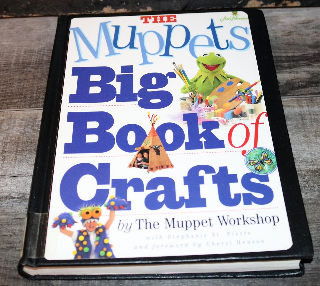 The Muppets Big Book of Crafts Stephanie St. Pierre Ex-library ...