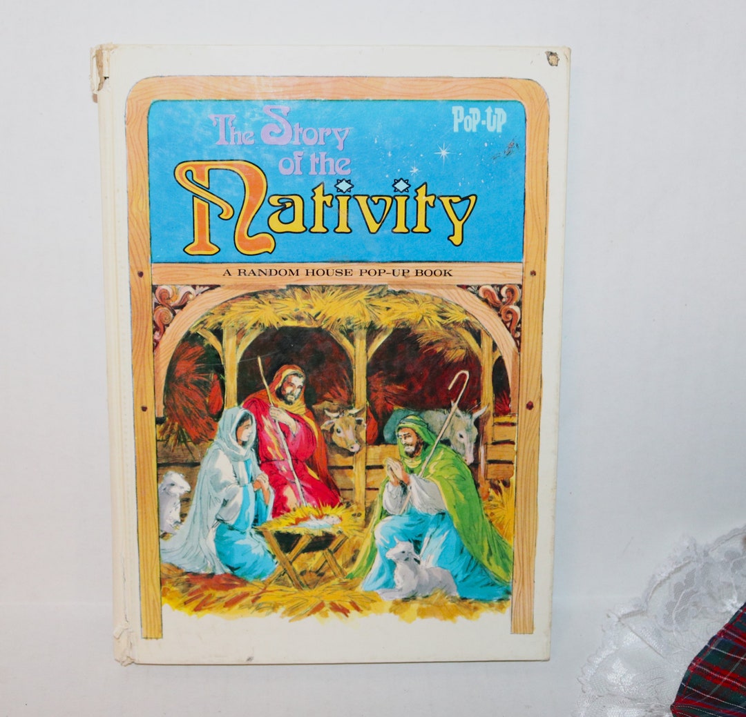The Story of the Nativity Pop-up Book New York: Random House - Etsy