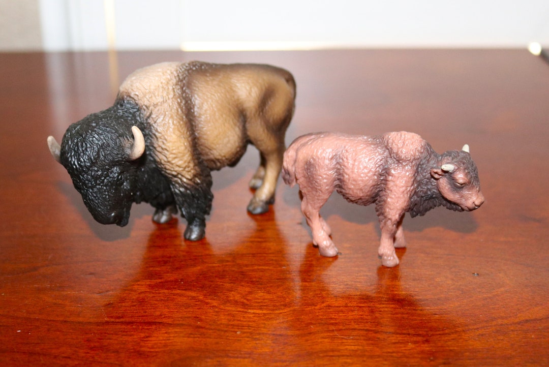 Schleich Germany Animal Wildlife Figure American Buffalo Bison or ...