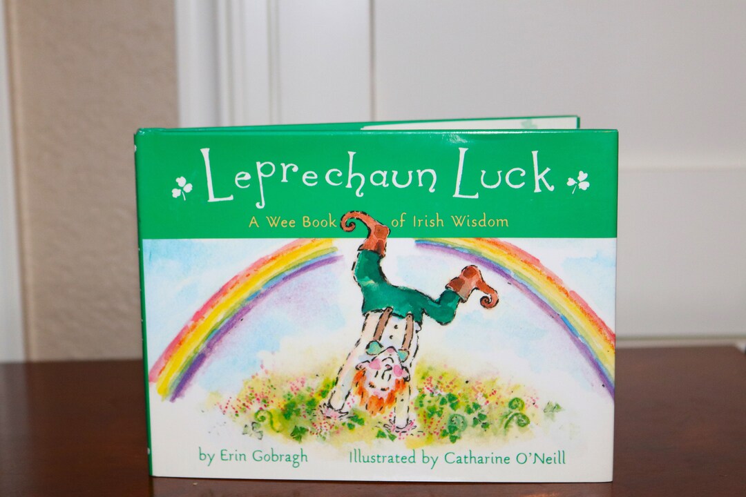 Leprechaun Luck: A Wee Book of Irish Wisdom HC W/ Jacket 2003 Erin ...