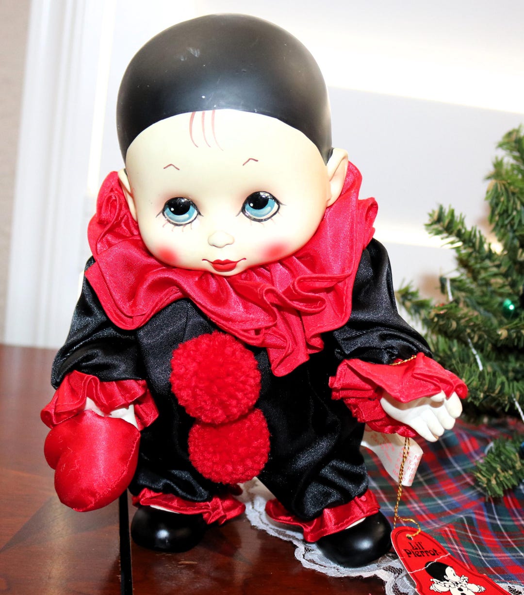 Vintage 1991 Lil' Pierrot Mime, Clown, Collectible Doll by Brinn's ...