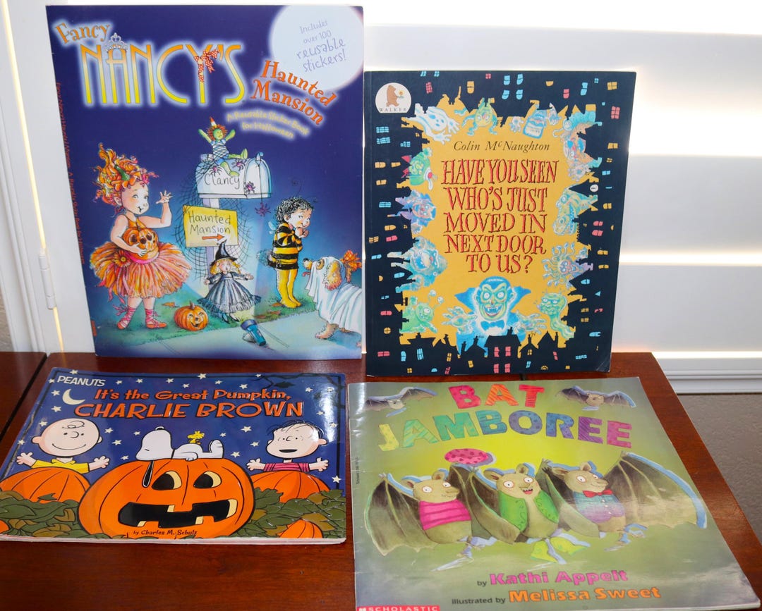 Kids' Halloween Books - Take Your Pick! Fancy Nancy, Monsters, Charlie ...