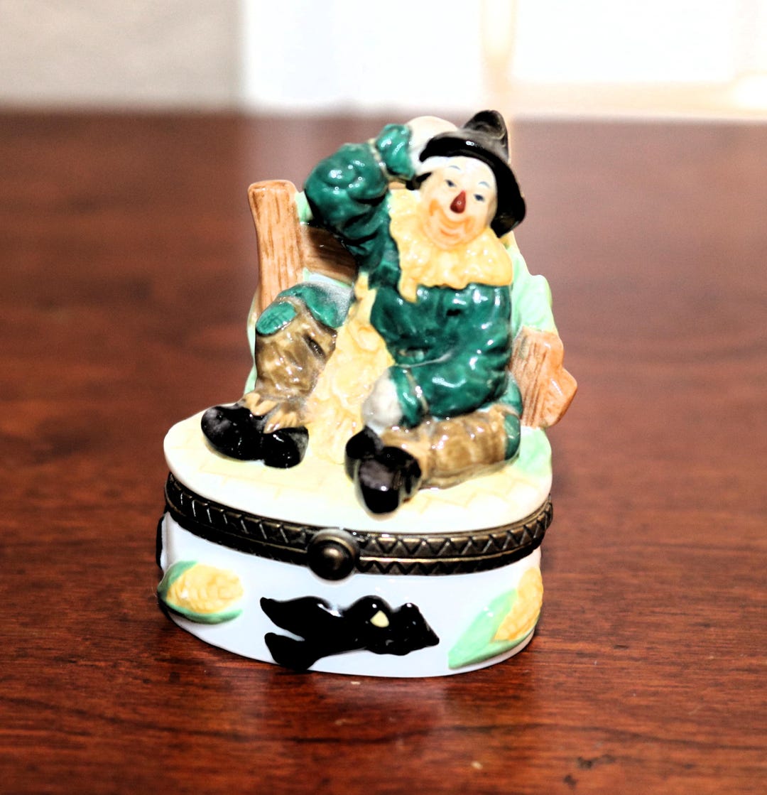 Wizard of Oz Scarecrow Trinket Box - Midwest of Cannon Falls ...