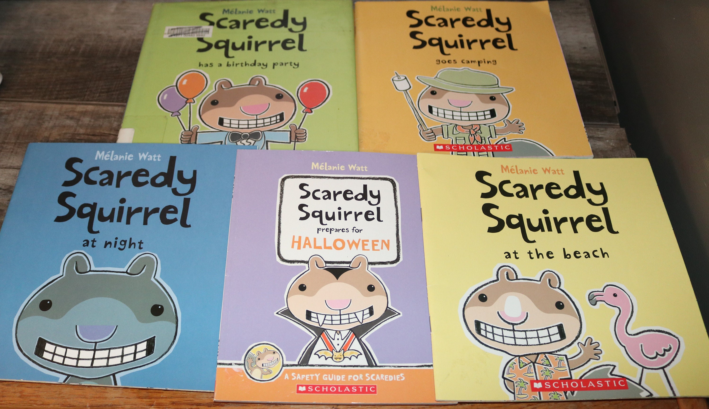 Scaredy Squirrel Goes Camping