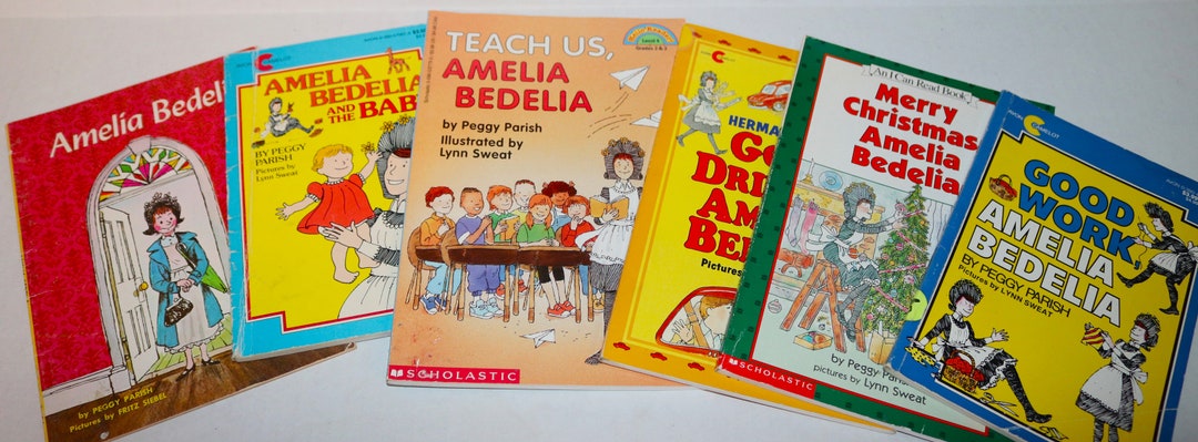 Vintage Amelia Bedelia by Peggy Parish Paperback Book Novels Bundle of ...