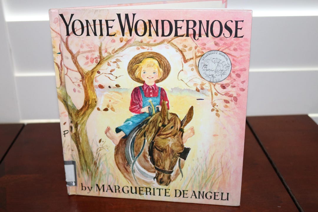 Vintage Children's Book: Yonie Wondernose, 1944 Caldecott Honor Award ...