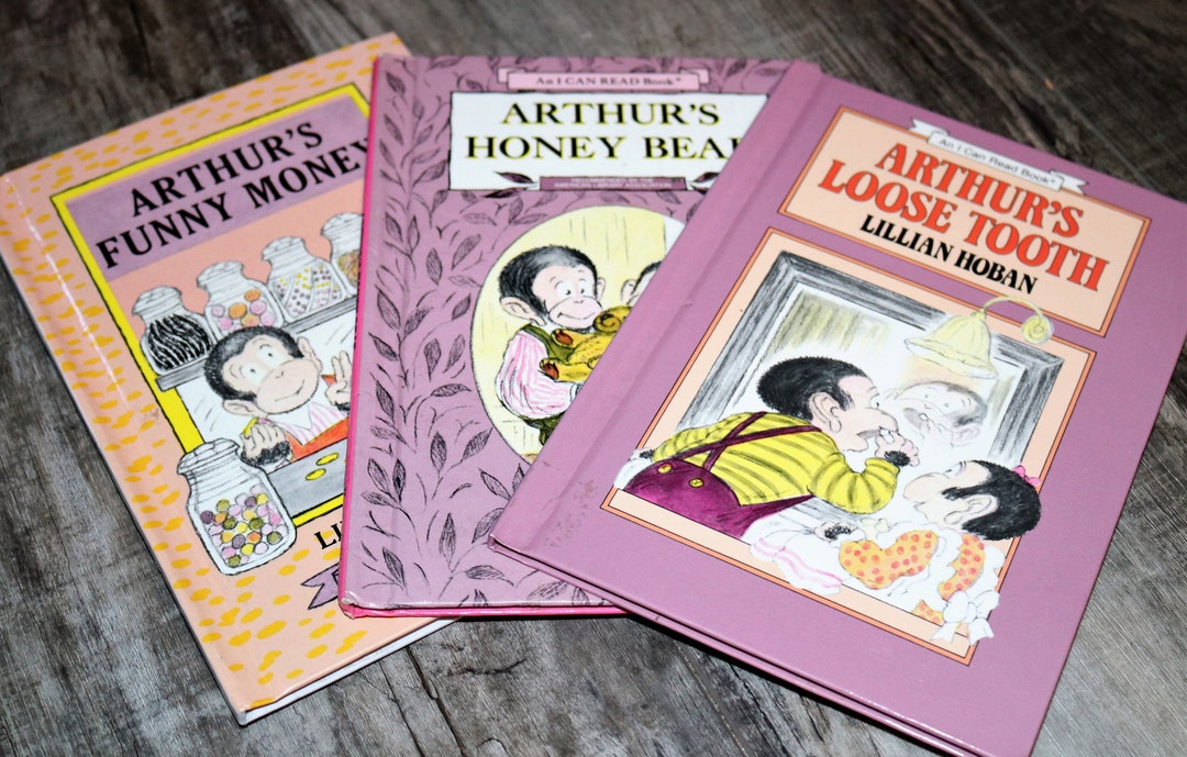 Arthur Monkey I Can Read Books: Set of 3 Lillian Hoban Funny - Etsy