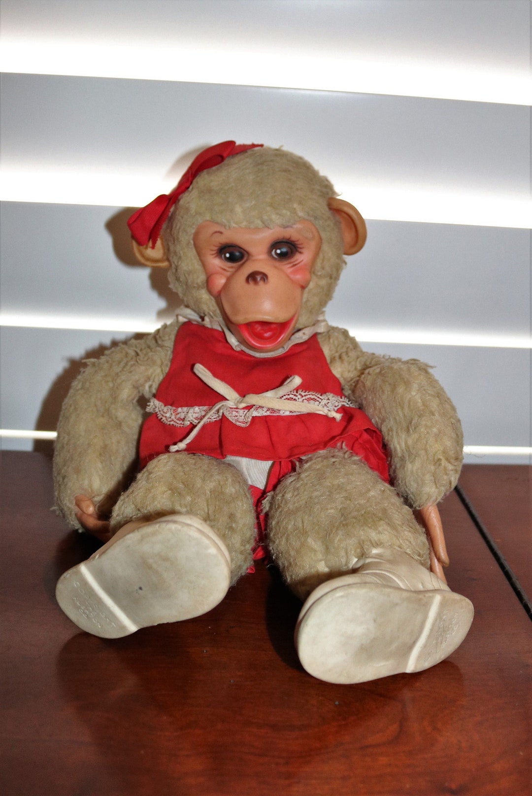 Vintage Rushton Monkey Doll! 1950s-60s Tippy Chimp - Etsy