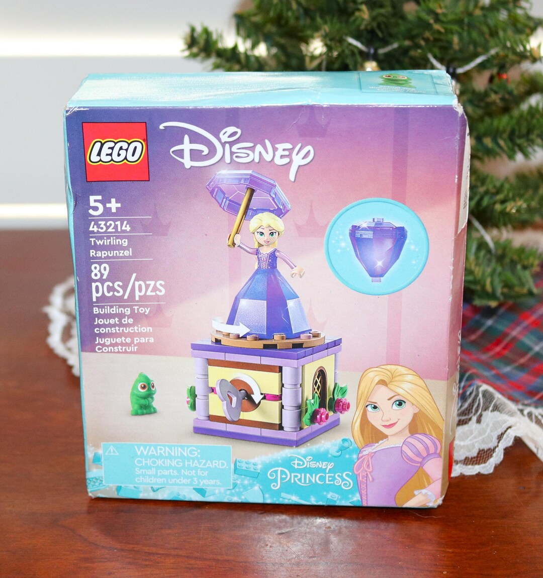 LEGO Disney Princess Twirling Rapunzel 43214 Building Toy With Diamond ...