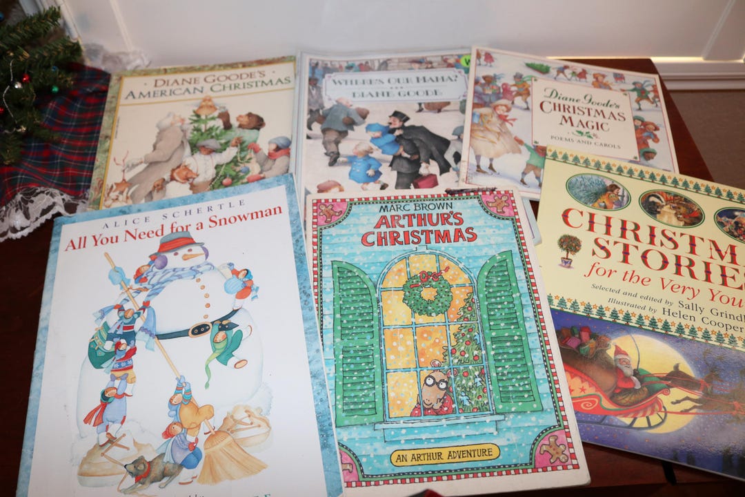 Big Christmas Book Bundle for Kids, Families, Teachers Set of Six ...