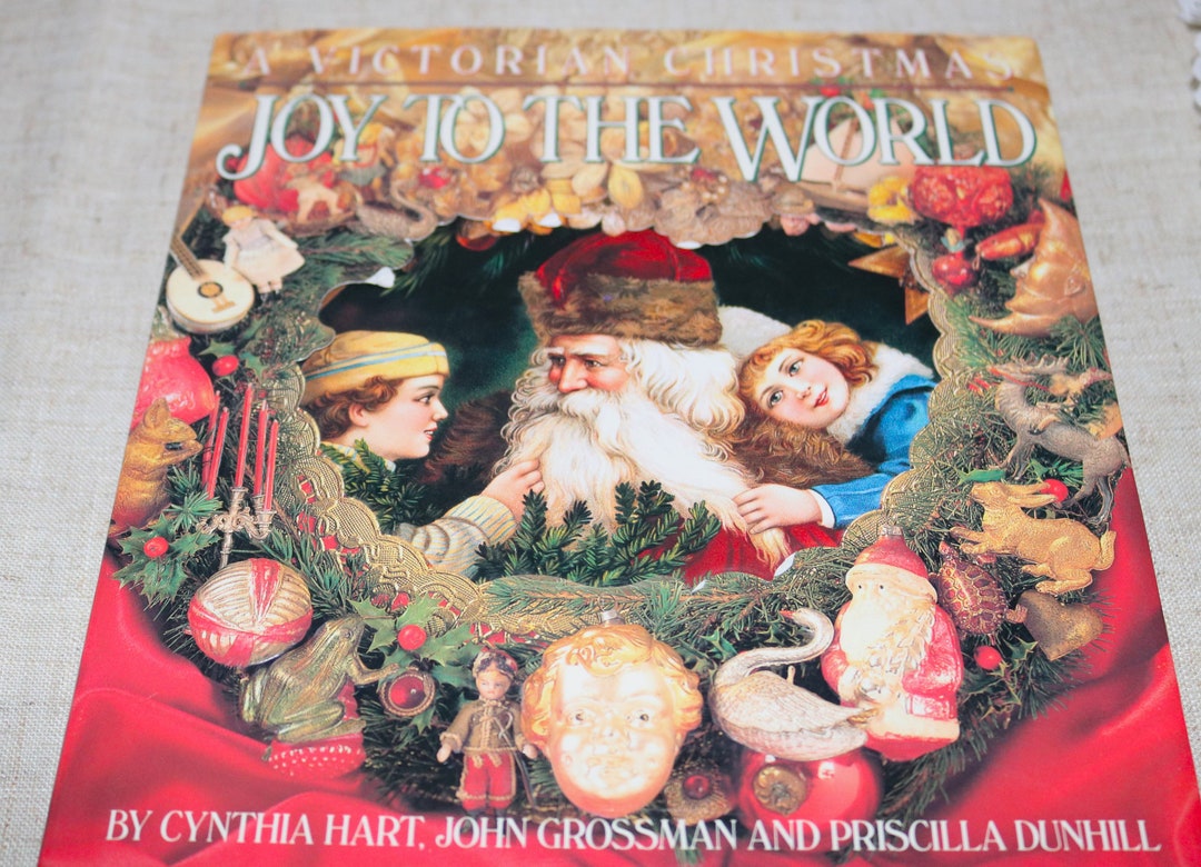 Victorian Christmas Book Joy to the World Book Priscilla - Etsy