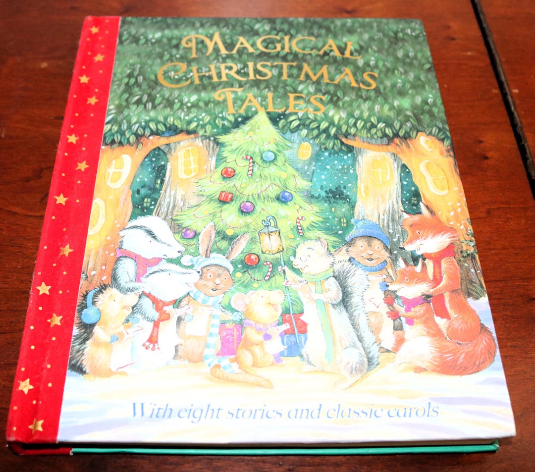 Children's Holiday Book "magical Christmas Tales" HC Short Stories and ...