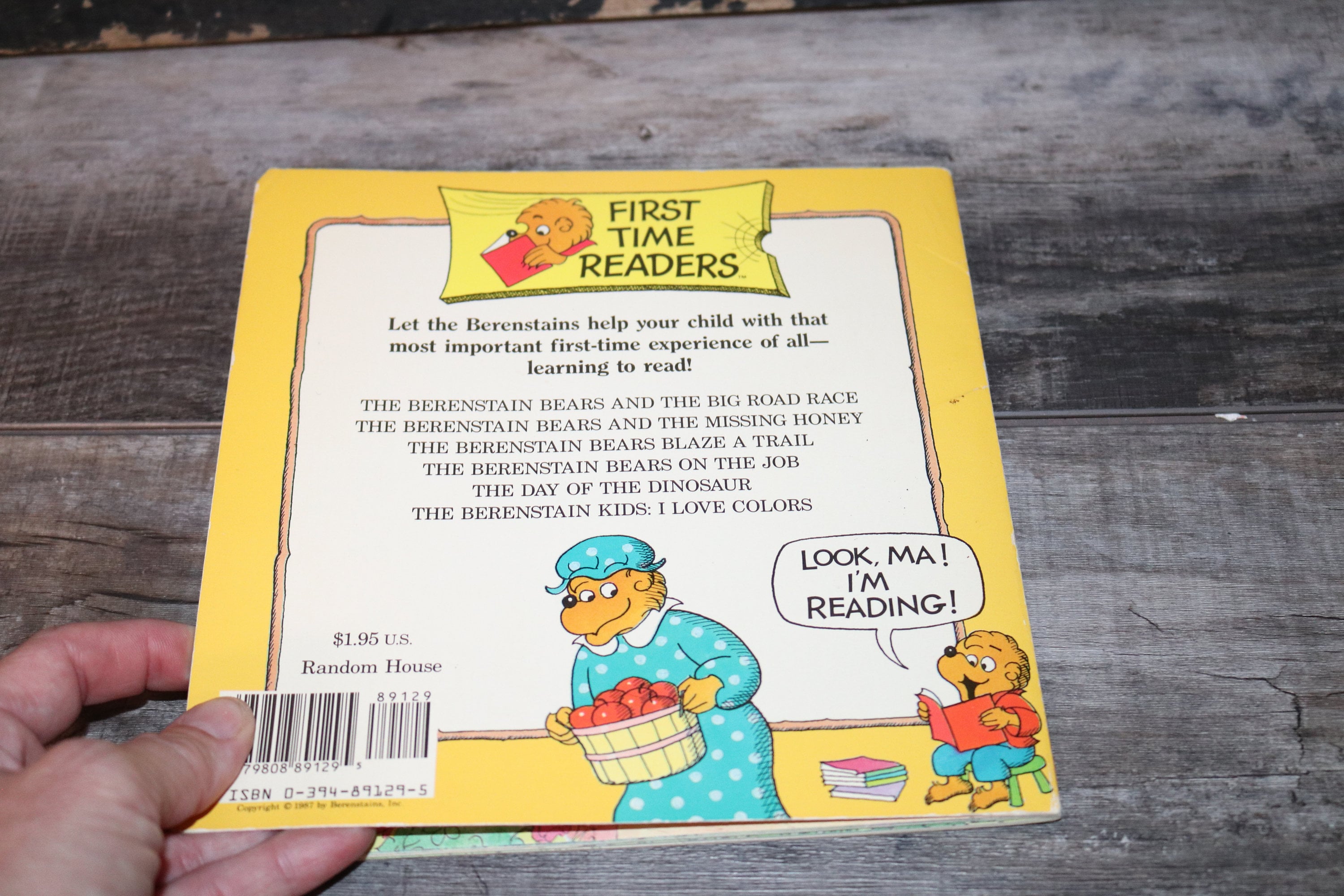 The Berenstain Kids: I Love Colors Paperback October 12 - Etsy