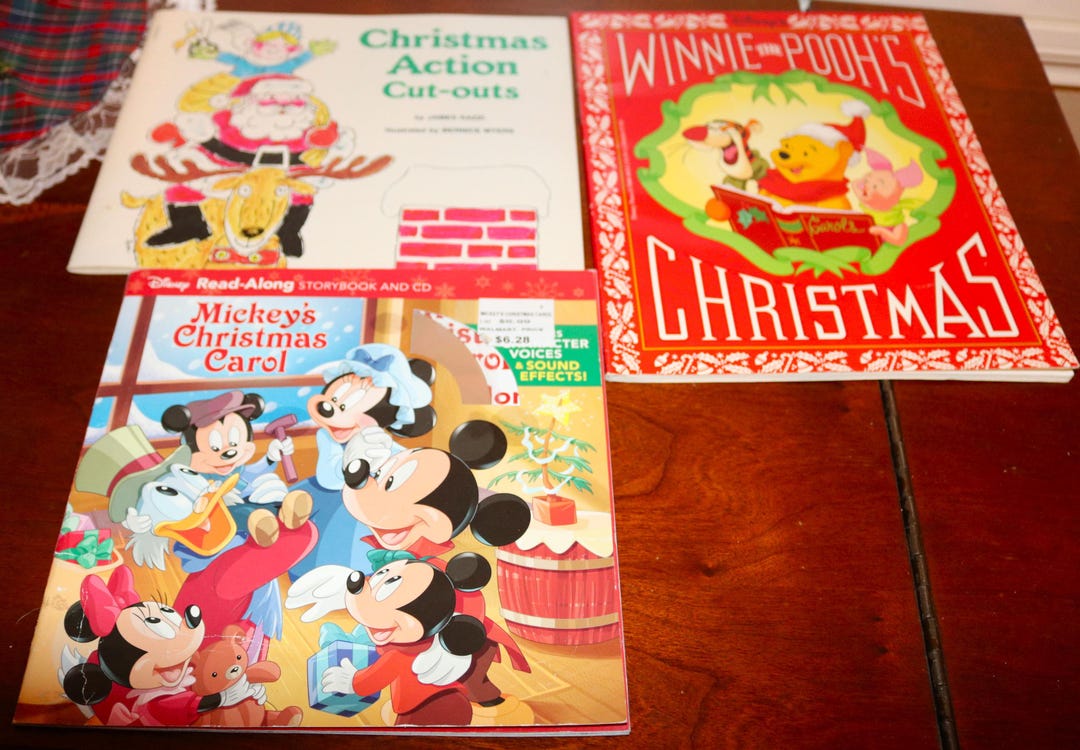Kids' Christmas Book Bundle! Set of 3 Vintage Holiday Titles: Winnie ...