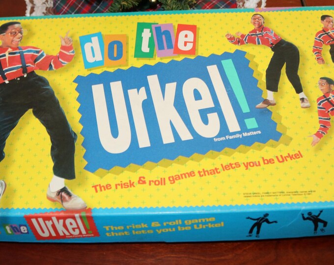 Vintage Do the Urkel Family Matters Board Game Complete 1991 Urkle ...