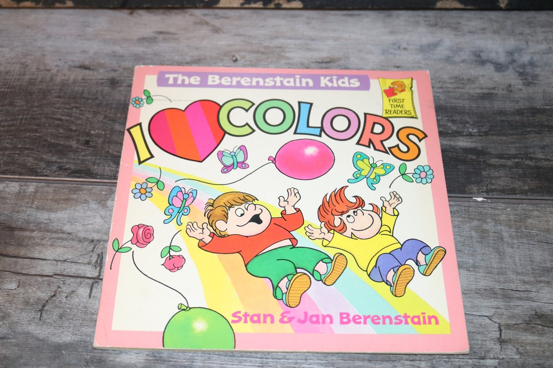 The Berenstain Kids: I Love Colors Paperback – October 12, 1987 by Stan Berenstain (author), Jan ...