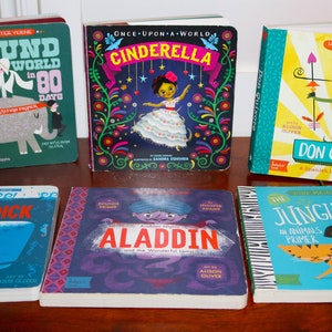 Six Educational Board Books: Babylit Primers 5 Board Books Little ...