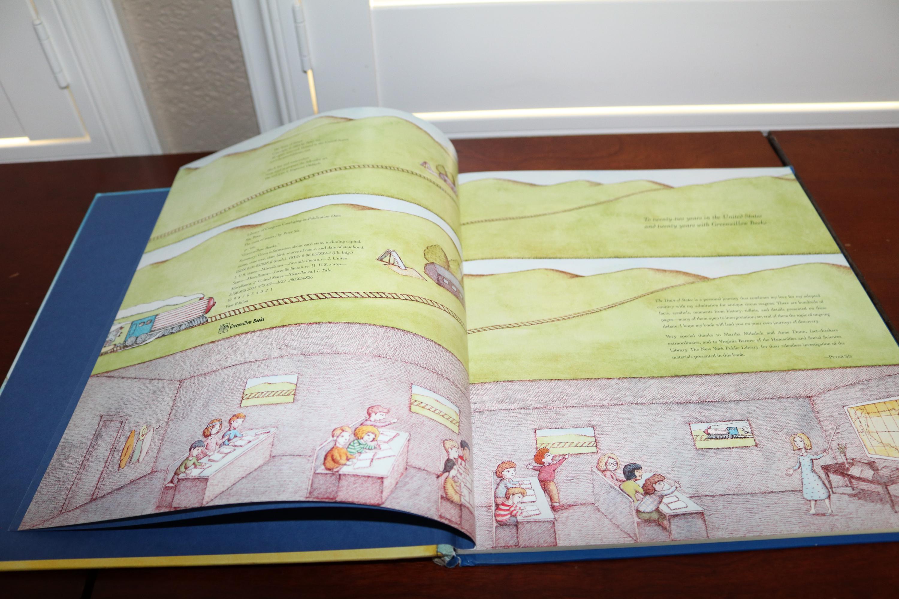 The Train of States - Children's Hardcover Book, Peter Sis, First ...