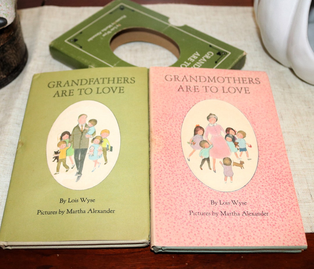 1960s Grandparents Gift Book Set: Lois Wyse, Martha Alexander - Will ...