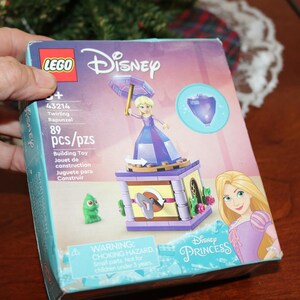 LEGO Disney Princess Twirling Rapunzel 43214 Building Toy With Diamond ...