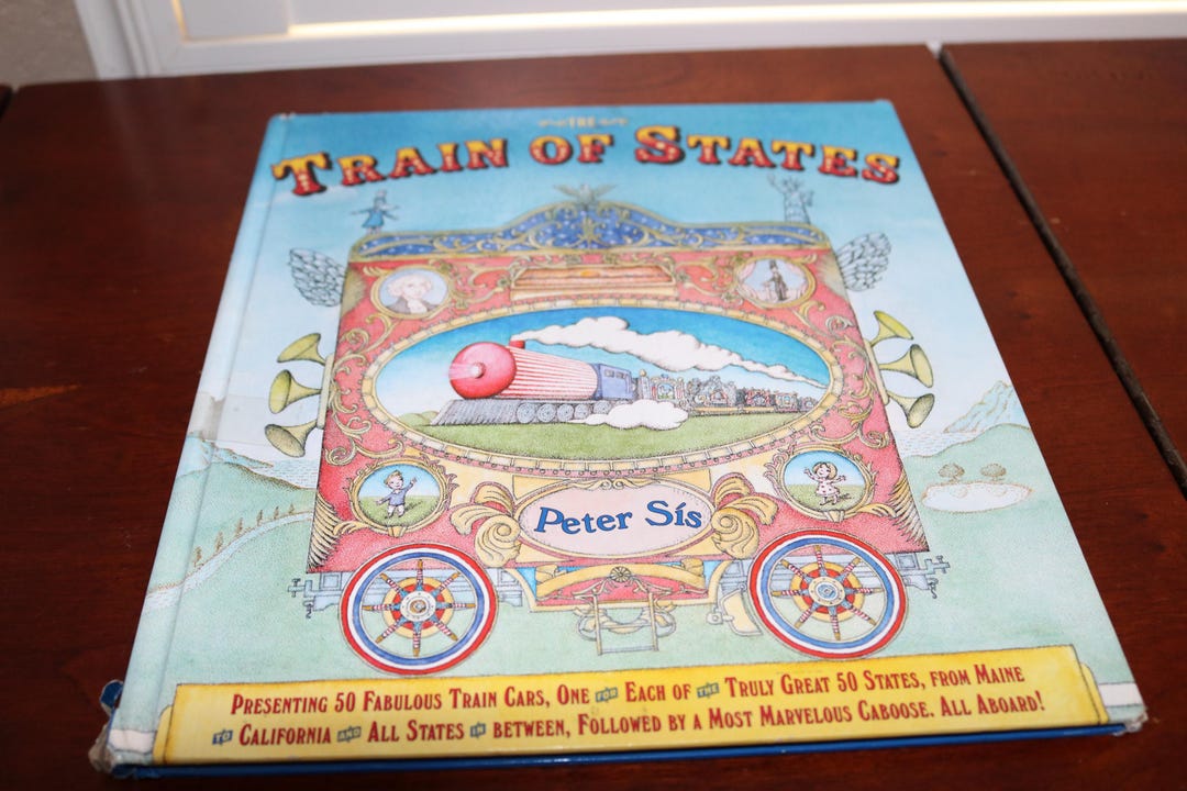 The Train of States - Children's Hardcover Book, Peter Sis, First ...