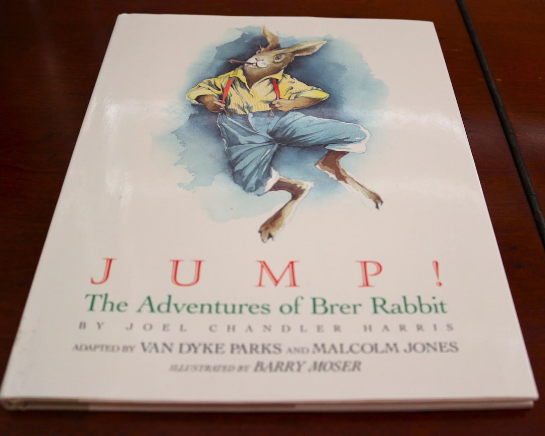 Vintage Children's Folk Tales Book Jump the Adventures of Brer Rabbit ...