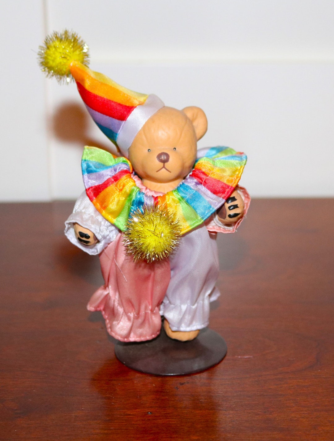 The O'bear Family Porcelain Clown Teddy Bear Figure Special Collector ...