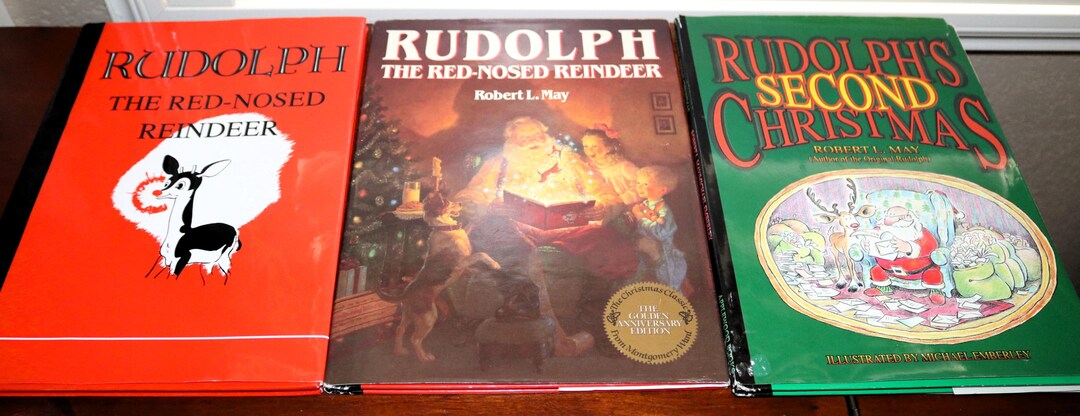 Vintage Rudolph the Red-nosed Reindeer Storybook - Choose Your Favorite ...