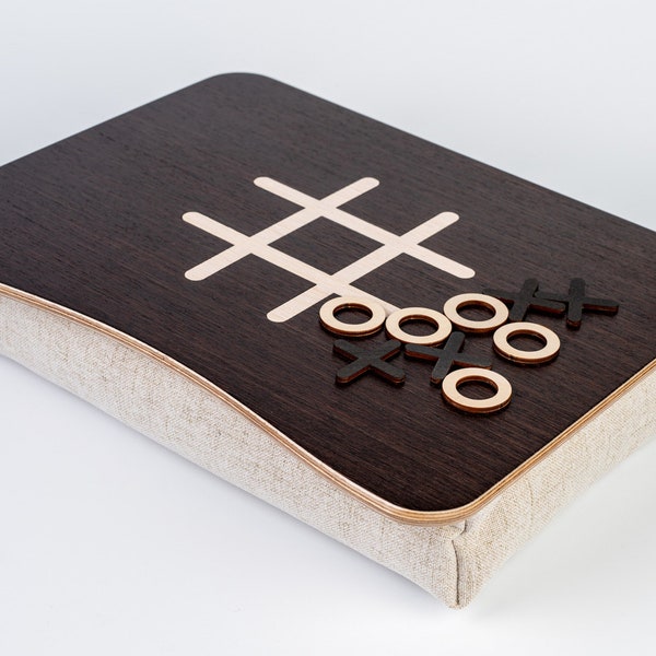 White Tic Tac Toe Table Game - Etsy