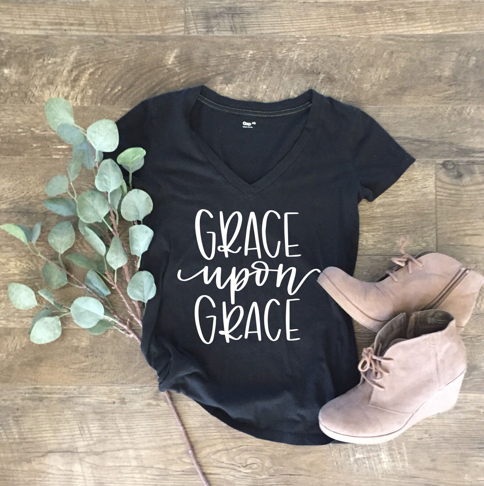 Grace Upon Grace SVG Grace Cut File Christian SVG File Silhouette ...