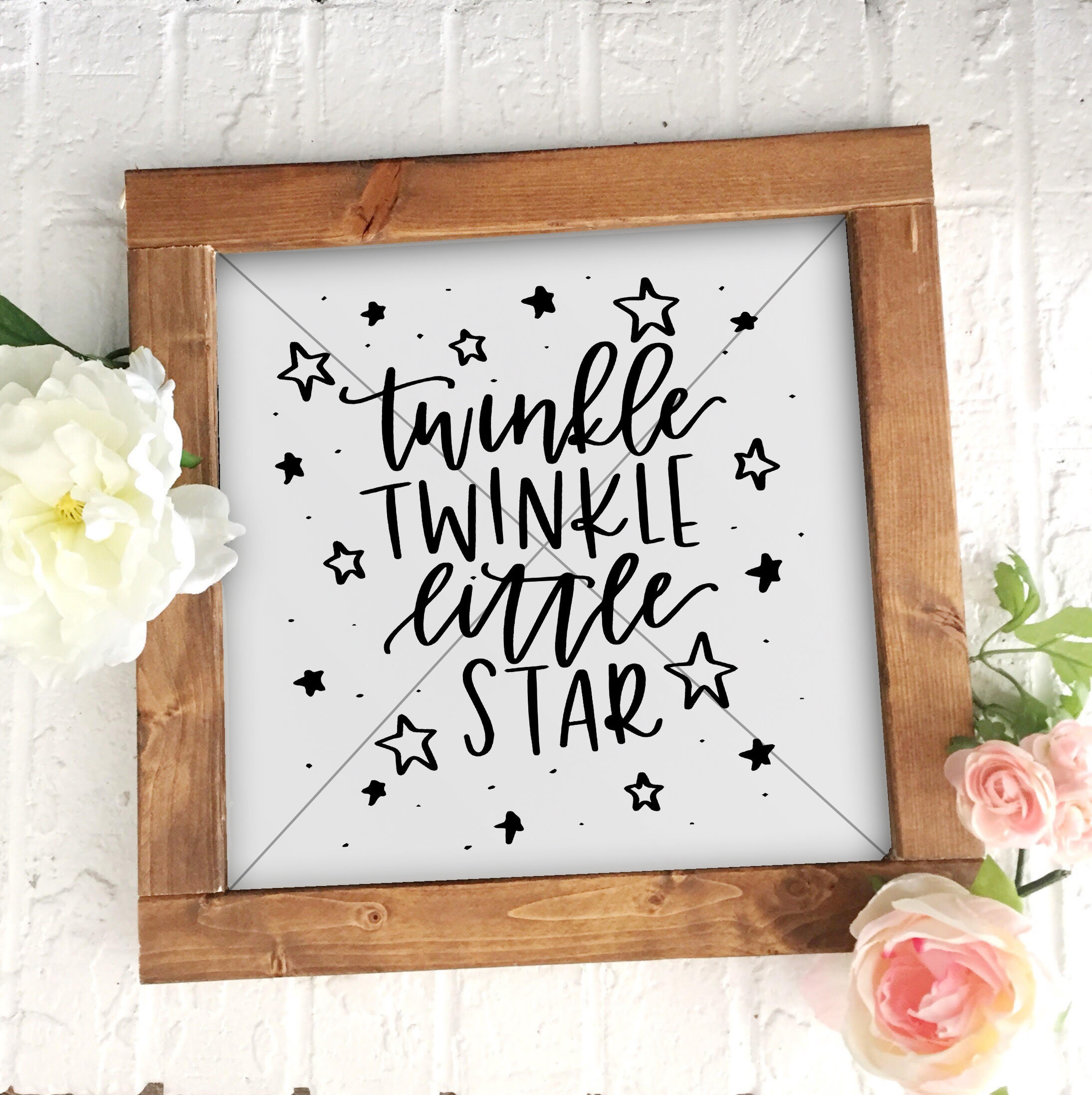 Twinkle Twinkle Little Star Svg Silhoutte Cut File Cricut Svg Diy ...