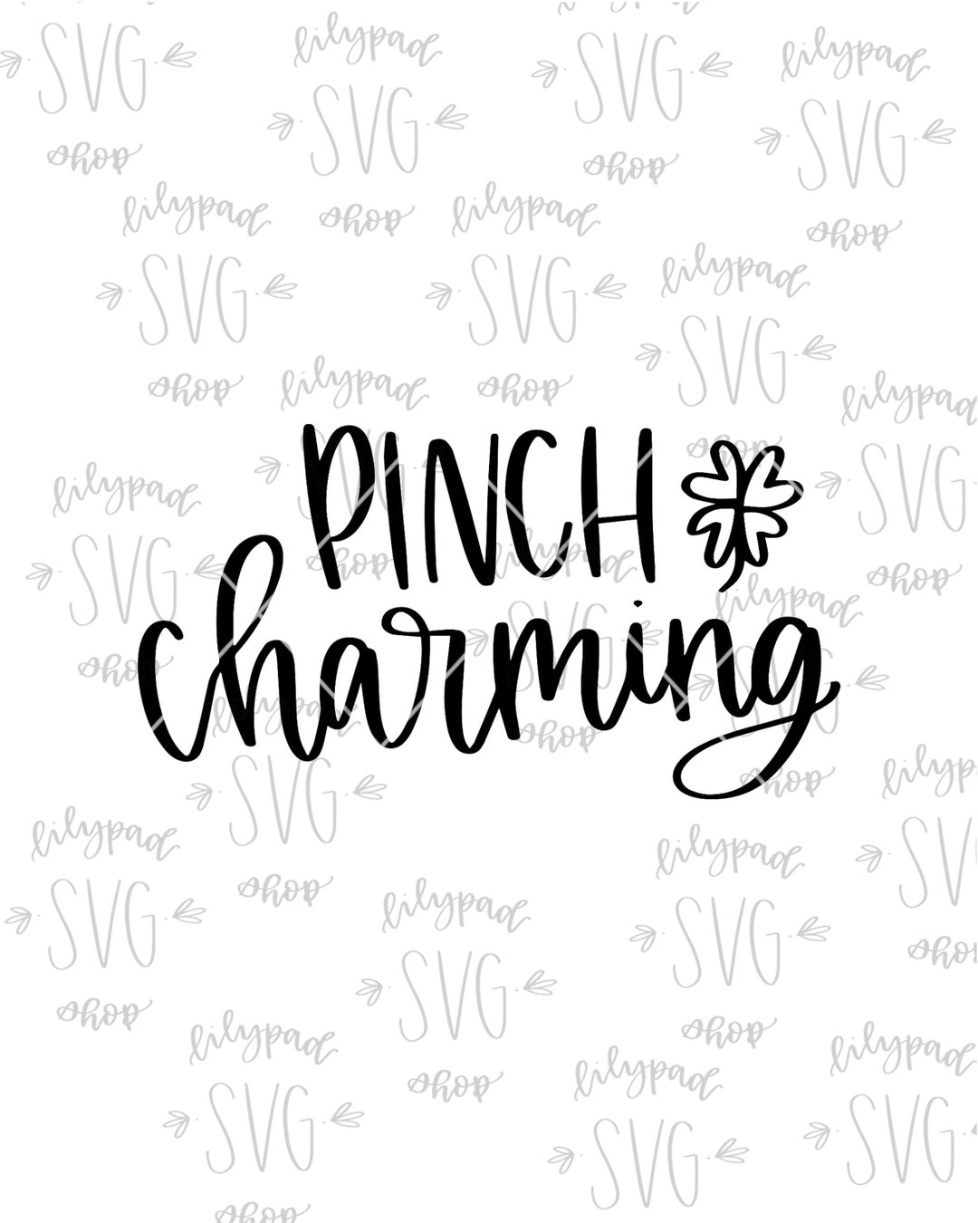 Pinch Charming Svg Cut File Silhouette File Cricut Cutting File Diy ...