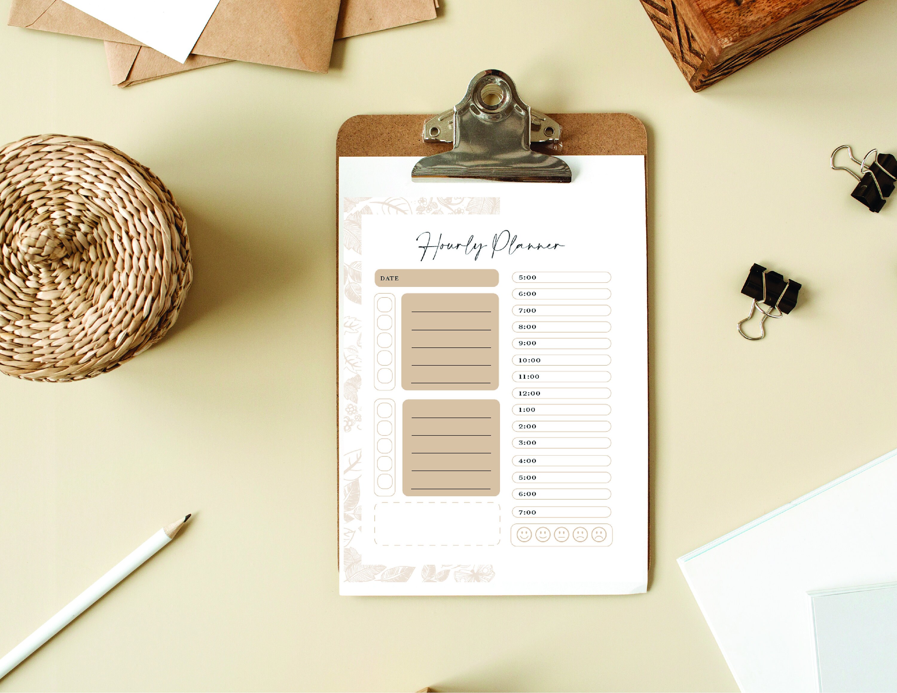 Digital Download Planner, Printable Digital Download, Daily Planner ...