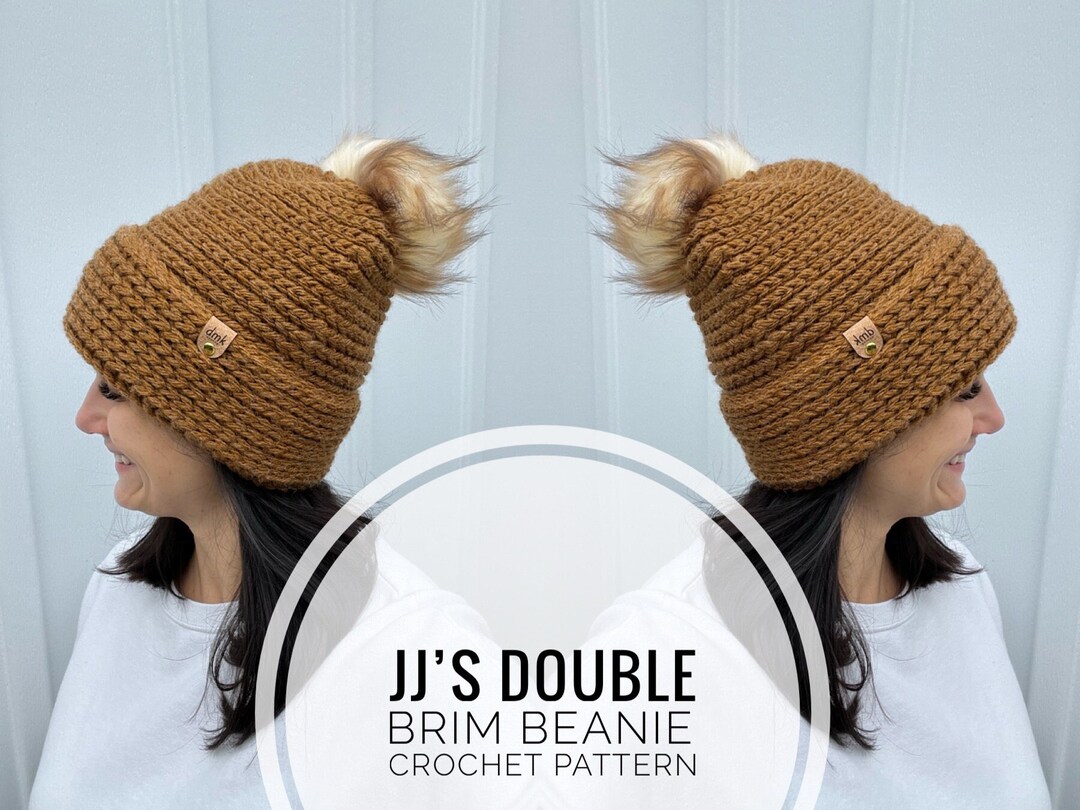 Jj's Double Brim Beanie - Etsy